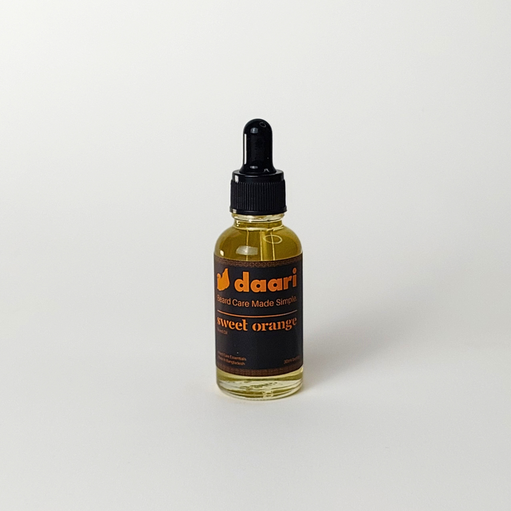 Sweet Orange Beard Oil - Best Beard Growth Oil in BD - Organic, Halal ...